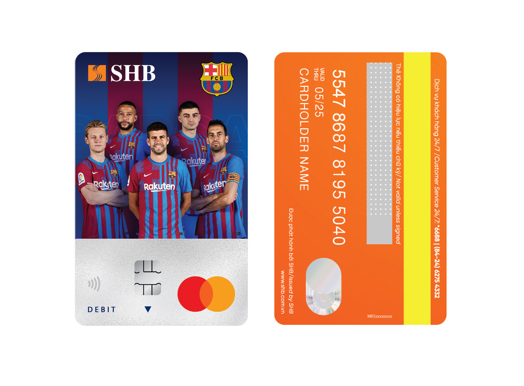 Thẻ ghi nợ quốc tế SHB-FCB MasterCard Debit (dừng phát hành mới) - Ngân ...