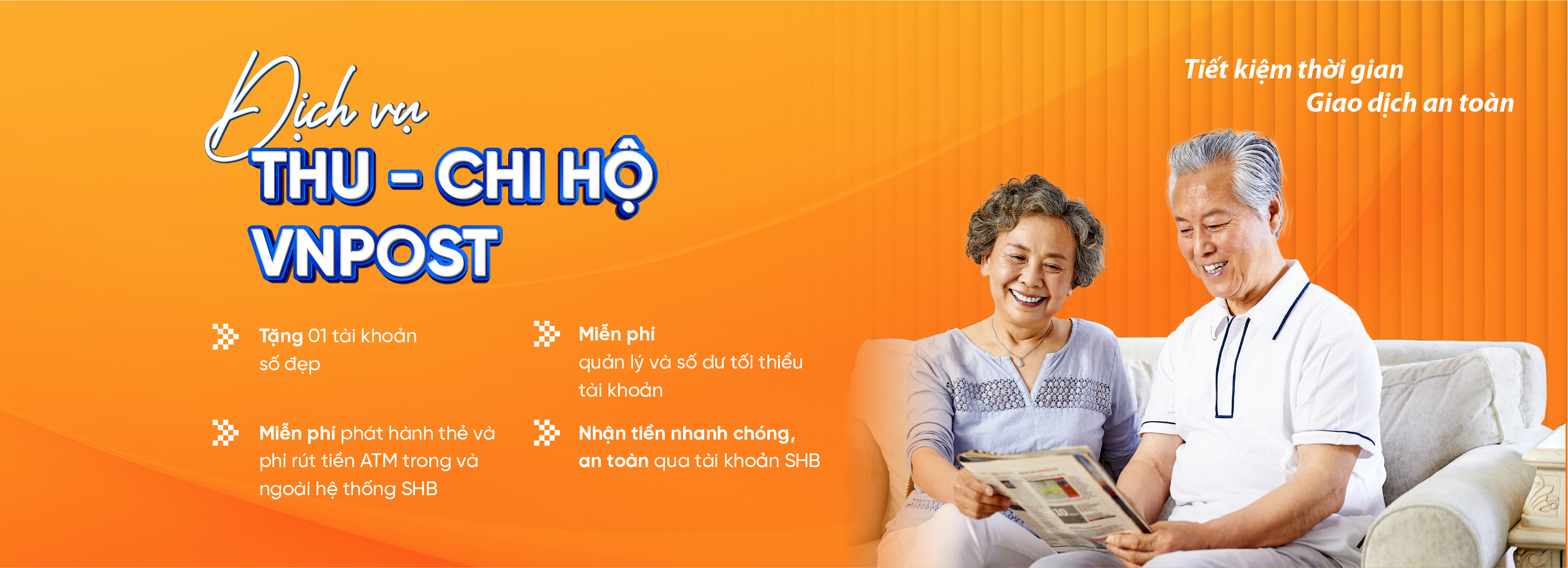 SHB triển khai dịch vụ thu chị hộ tiền mặt tại VNPOST - Ngân hàng SHB